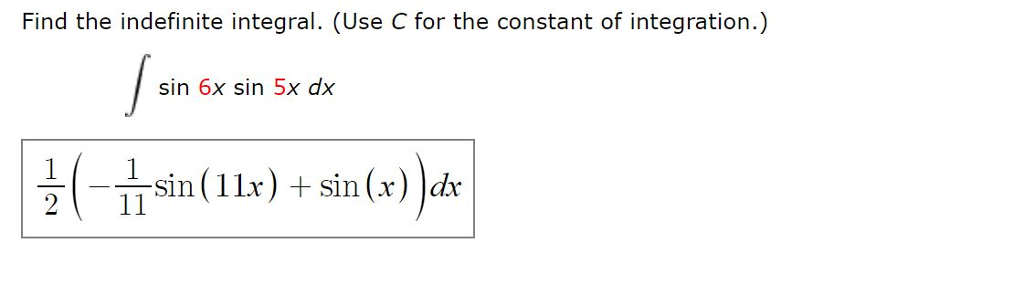 Solved Find the indefinite integral. (Use C for the constant | Chegg.com