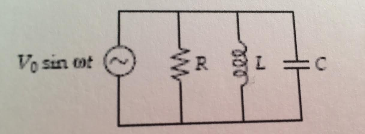 Solved For driving voltage V=Vmsin?t, derive the expression | Chegg.com