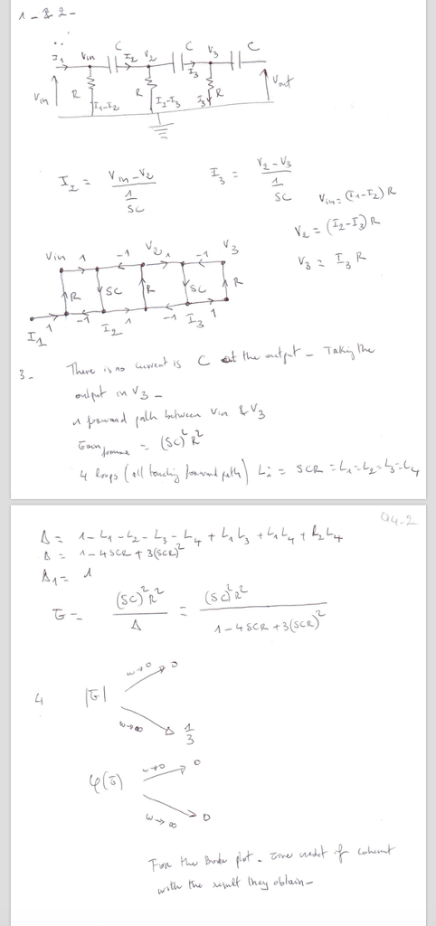Solved Mason Formulas; control and system: Can please check | Chegg.com