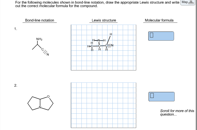 Solved For the following molecules shown in bond-line | Chegg.com