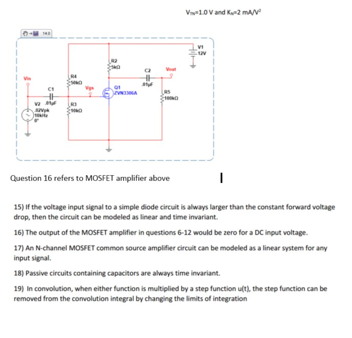 Solved If the voltage input signal to a simple diode | Chegg.com