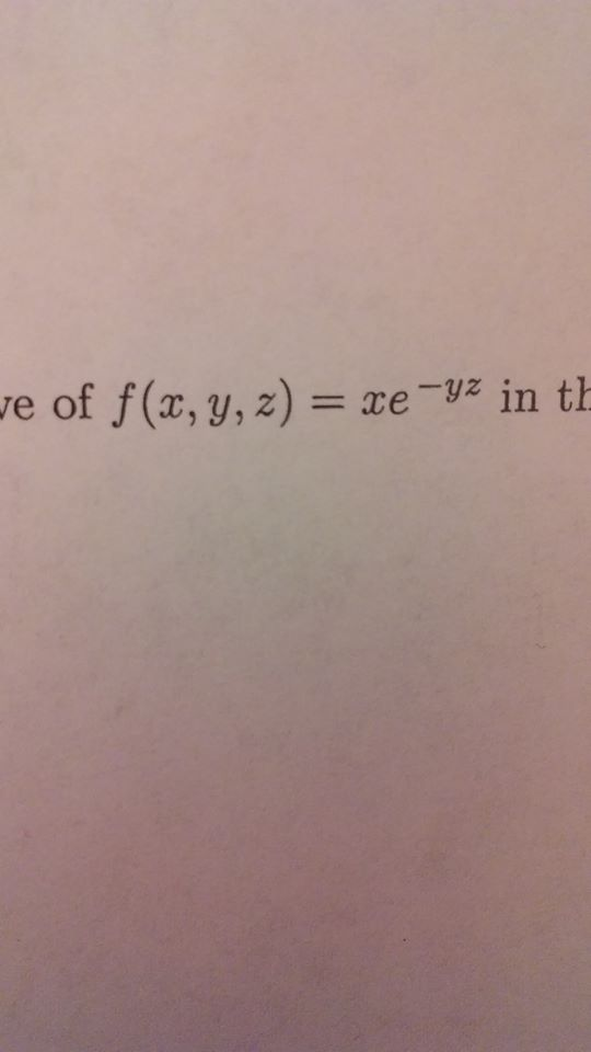 Solved Calc III Calculate the directional derivative of | Chegg.com
