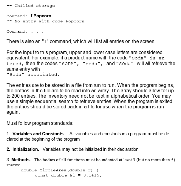Solved Introduction To Programming C Project Consider A