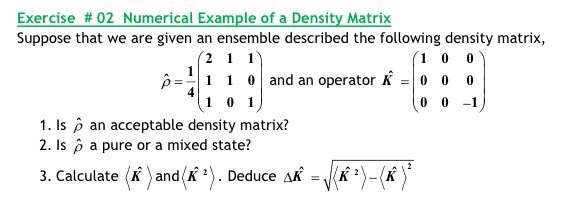 Solved Suppose that we are given an ensemble described the | Chegg.com