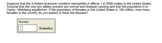 Solved Suppose that the X-linked recessive condition | Chegg.com