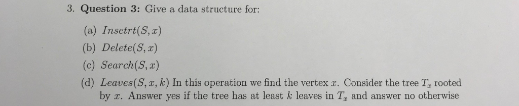 Solved No programs only pseudo code | Chegg.com