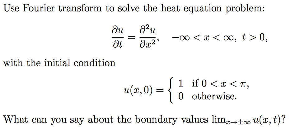 Solution Of Heat Equation Using Fourier Series - Tessshebaylo Solution Of Heat Equation Using Fourier Series - Tessshebaylo