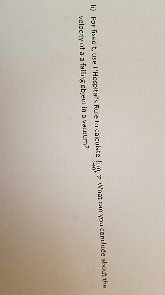 Solved 3) If an object with mass m is dropped from rest, one | Chegg.com