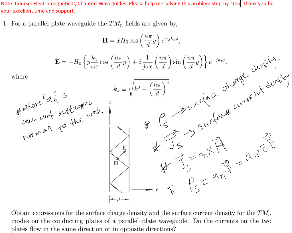 Solved Note: Course: Electromagnetic-ll, Chapter: | Chegg.com