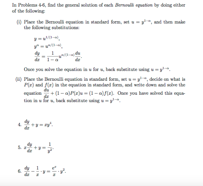 Solved In Problems 4-6, find the general solution of each | Chegg.com