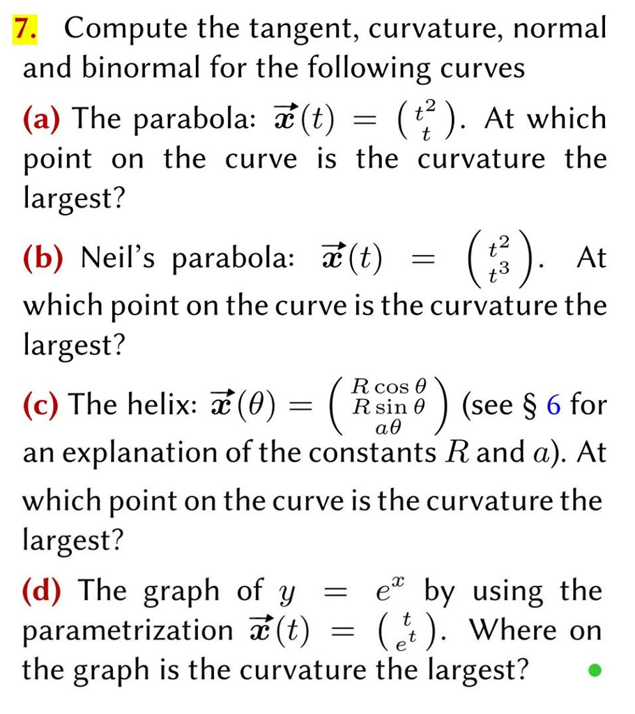 Solved I am in a Cal III class and this is a question about | Chegg.com