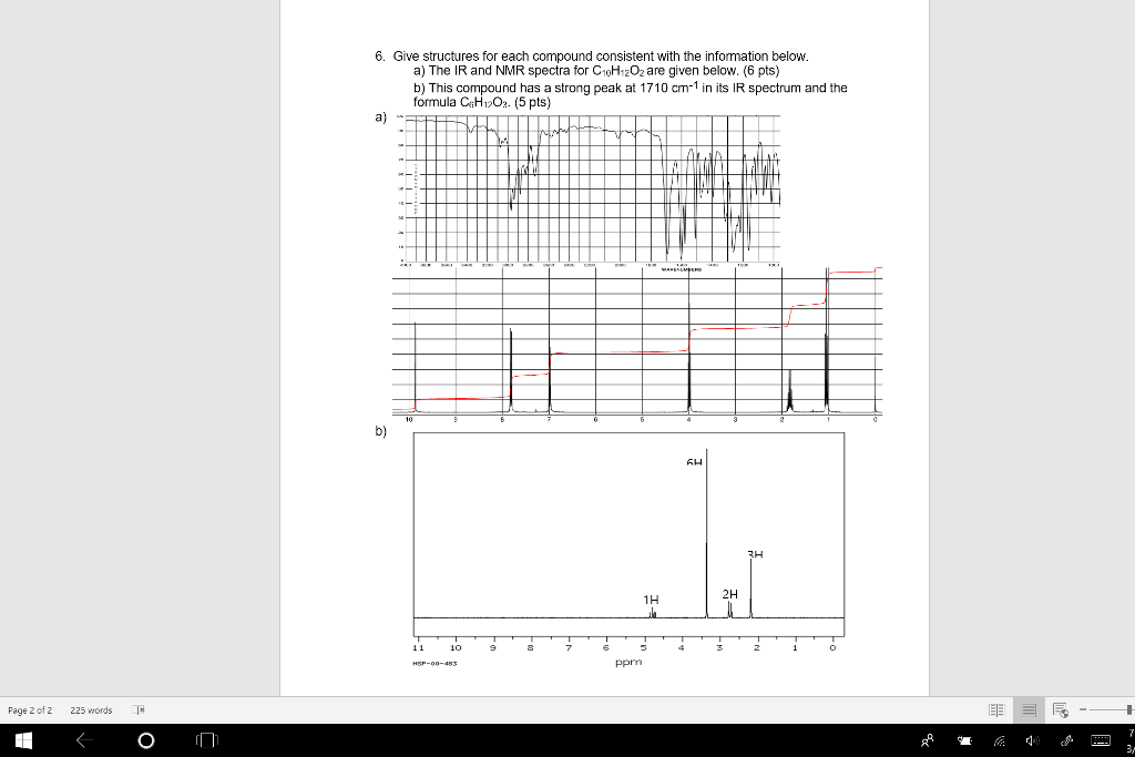 Solved 6. Give structures for each compound consistent with | Chegg.com