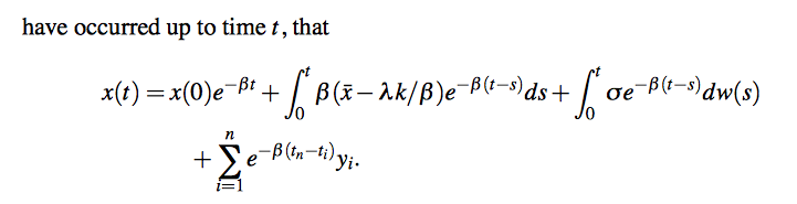 Problem 12.4. Consider the mean-reverting | Chegg.com
