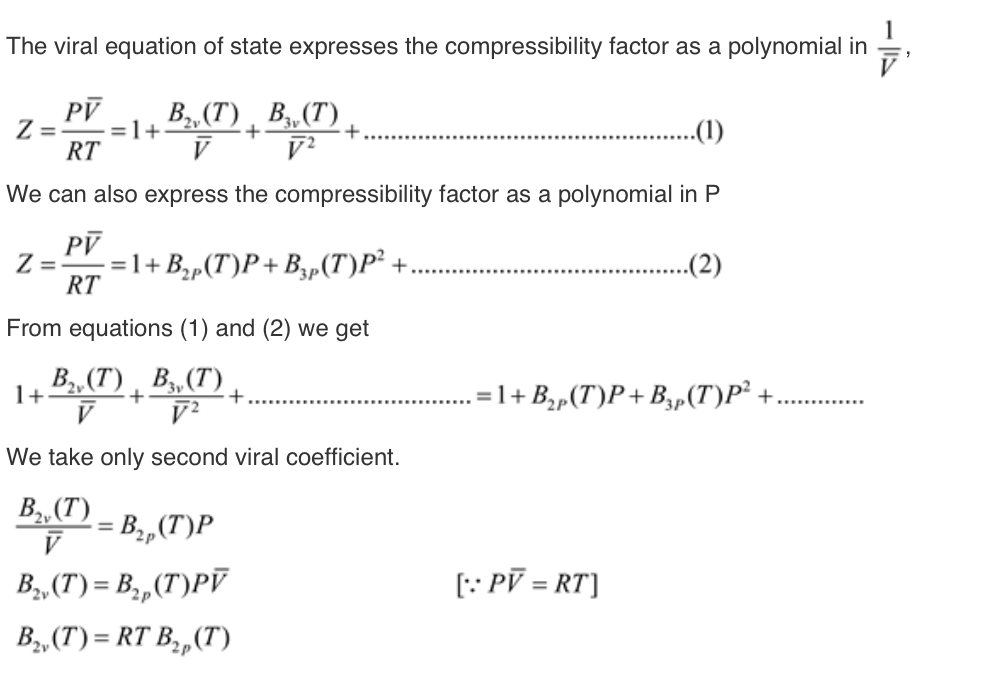 Solved Why can we use the ideal gas equation of state in | Chegg.com