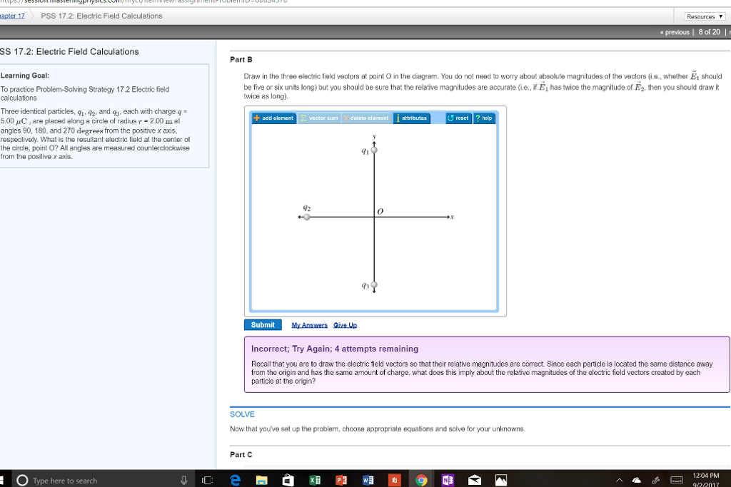 Solved To practice Problem-Solving Strategy 17.2 Electric | Chegg.com