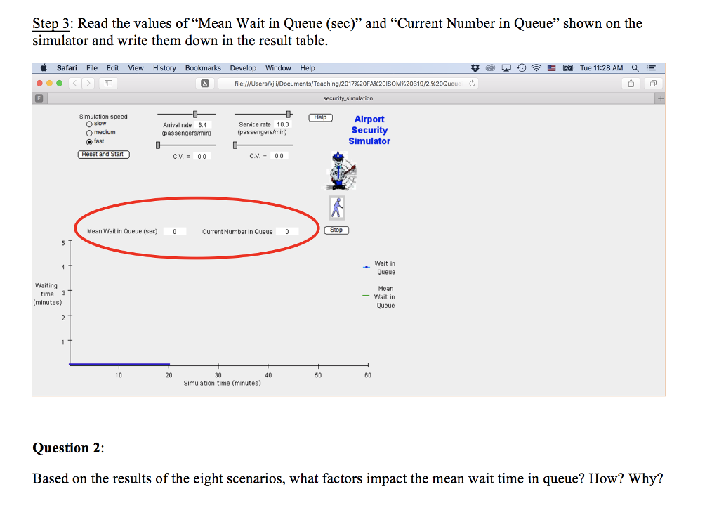 The Airport Security Simulator is a web-based, | Chegg.com