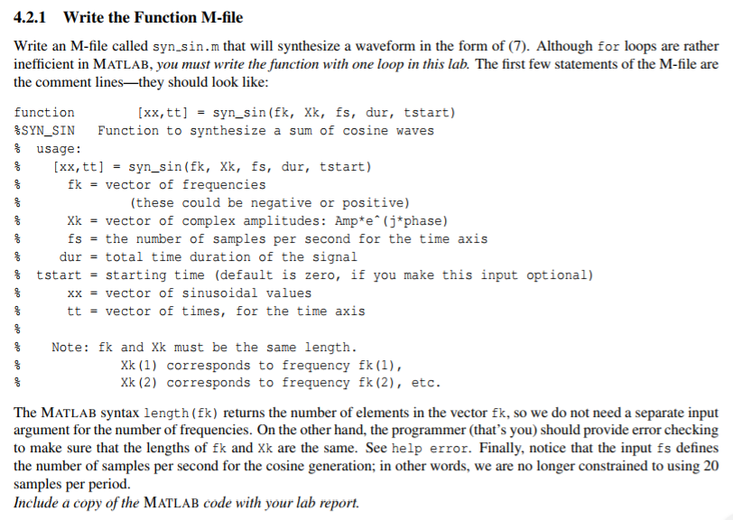 Solved Write the Function M-file Write an M-file called | Chegg.com Solved Write the Function M-file Write an M-file called | Chegg.com