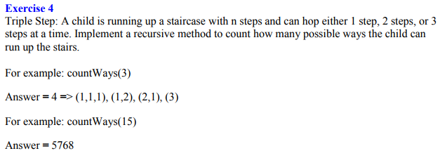 Solved Exercise 4 Triple Step: A child is running up a | Chegg.com
