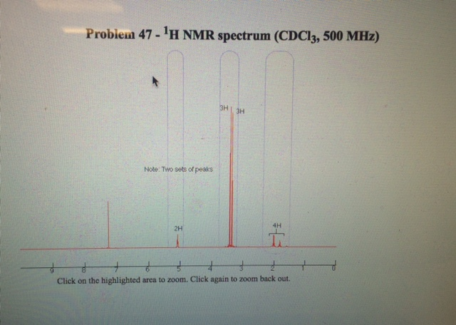 Solved c6h12o3 mw= 132 I need hnmr structure and label a,b,c | Chegg.com