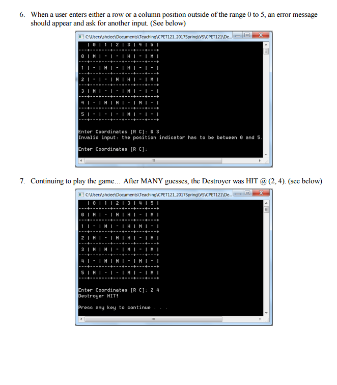 Solved C++ So this is basic BattleShip game written in C++ | Chegg.com