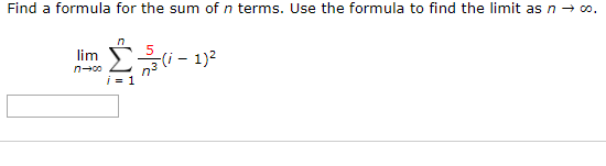 Solved Find a formula for the sum of n terms. Use the | Chegg.com