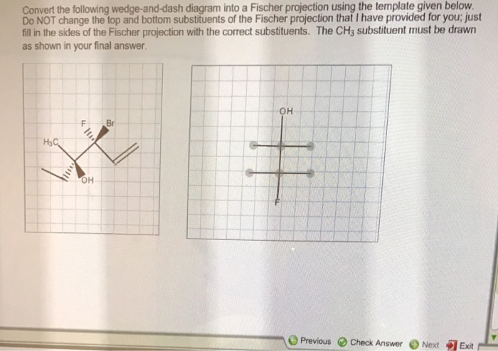 Solved Convert the following wedge and-dash diagram into a | Chegg.com