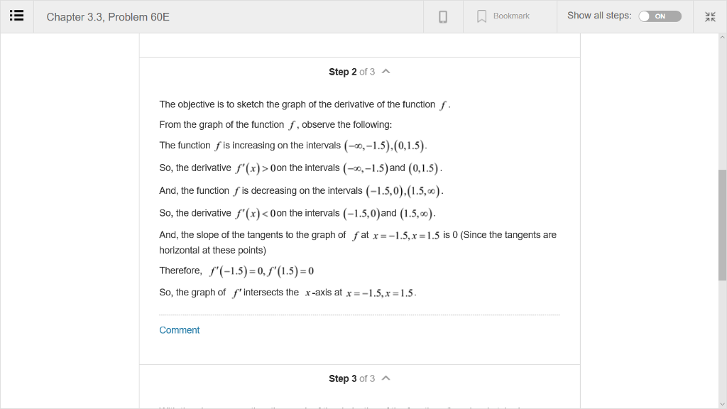 Solved Calculus 10e. Larson. Chap 3.3 Problem 60. Attached | Chegg.com
