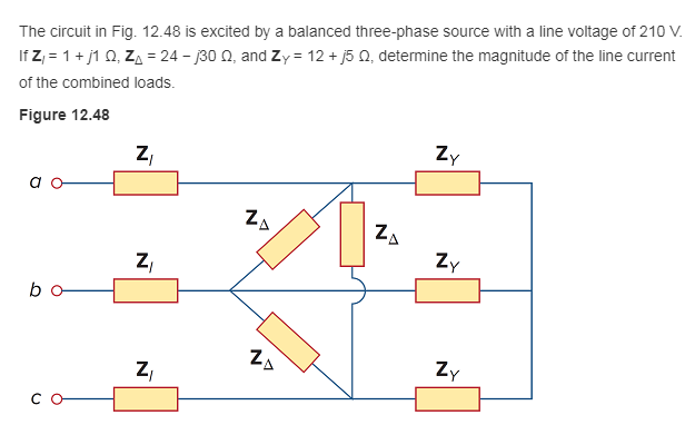 Solved When i redraw the circuit from delta to Y how does it | Chegg.com