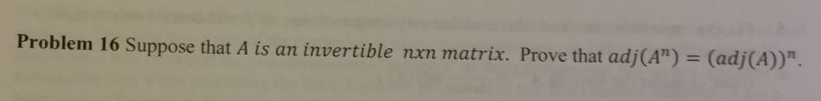 Solved Suppose that A is an invertible nxn matrix. Prove | Chegg.com