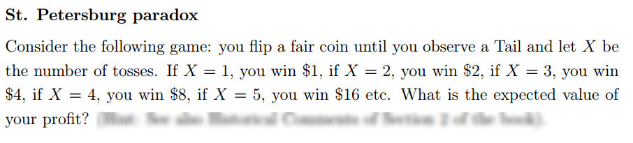 Solved Consider the following game: you flip a fair coin | Chegg.com