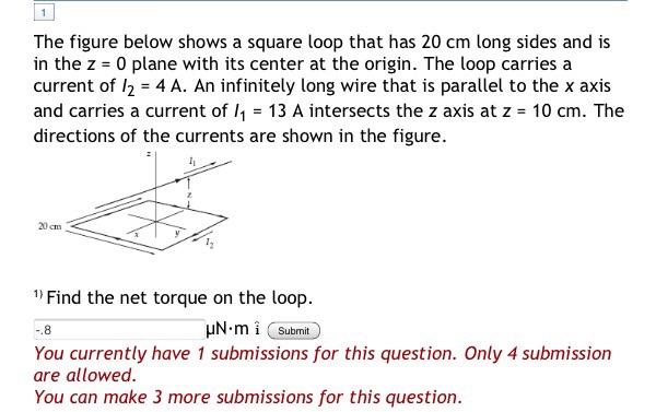 Solved The figure below shows a square loop that has 20 cm | Chegg.com