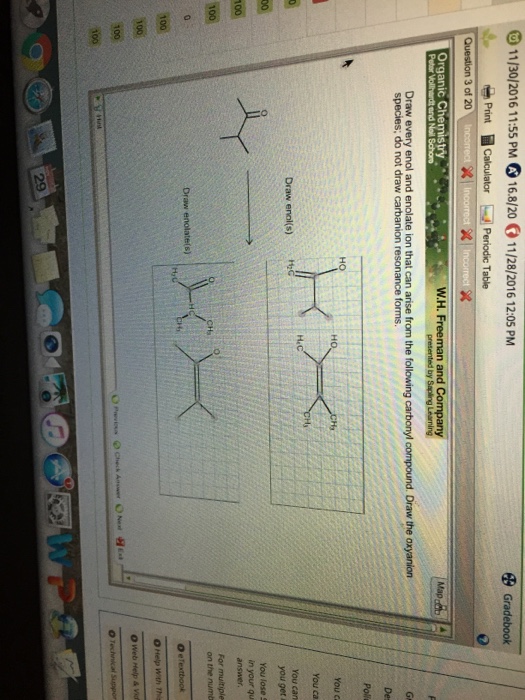 Solved Draw every enol and enclate ion that can arise from | Chegg.com