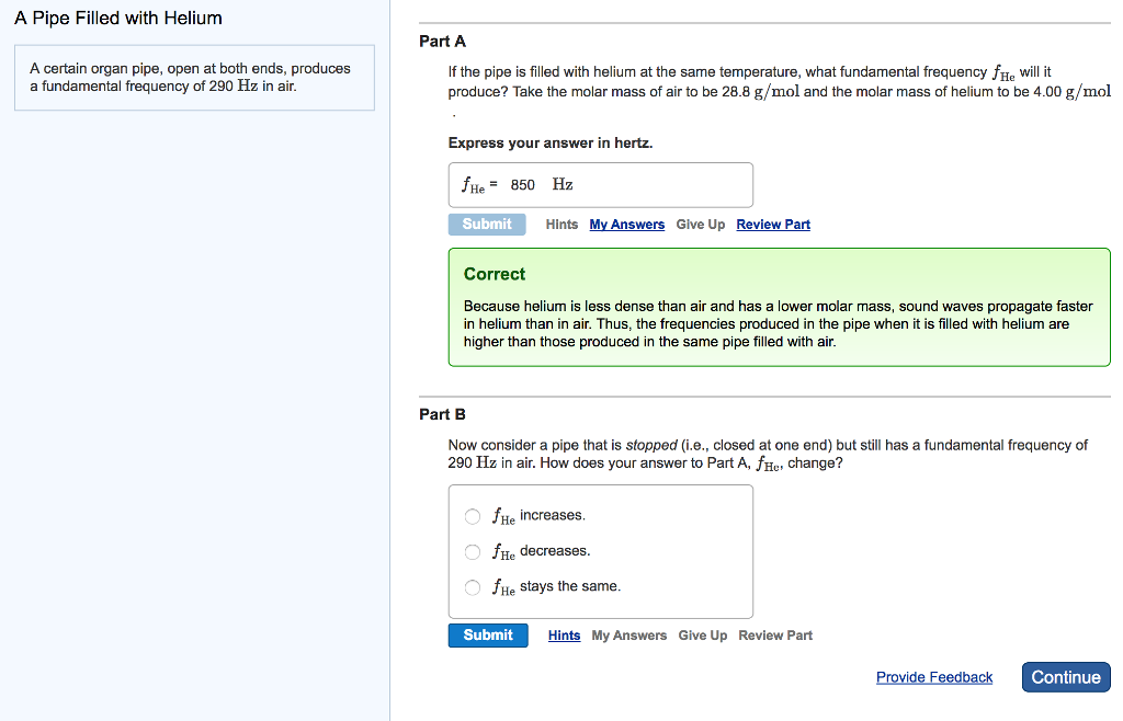 Solved A certain organ pipe, open at both ends, produces a | Chegg.com