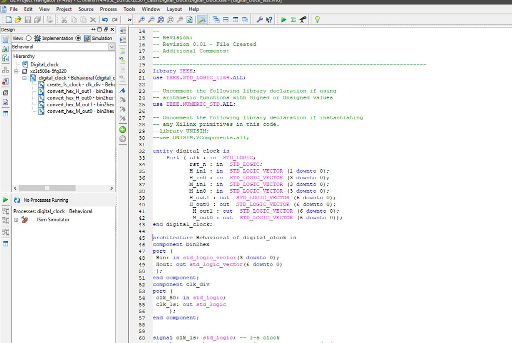 So i ran this and generated a bit file , however it | Chegg.com