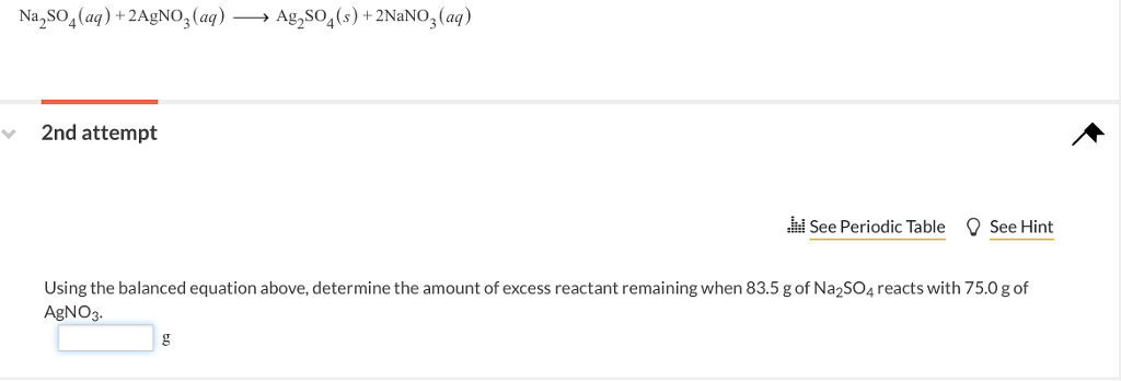 Solved Na2SO4(aq) + 2AgNO3 (aq) → Ag2so, (s) + 2NaNO3(aq) | Chegg.com