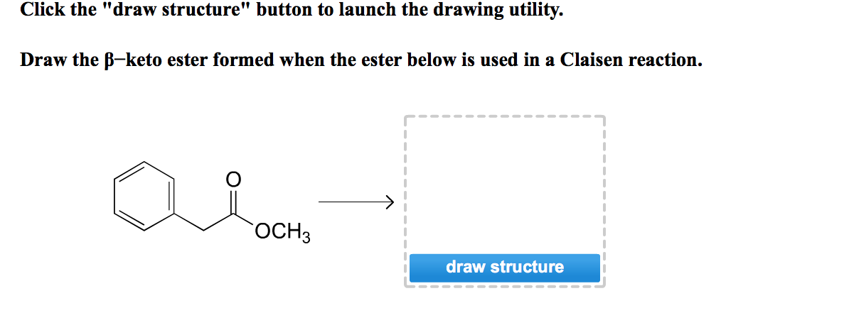 Solved Click the "draw structure" button to launch the | Chegg.com