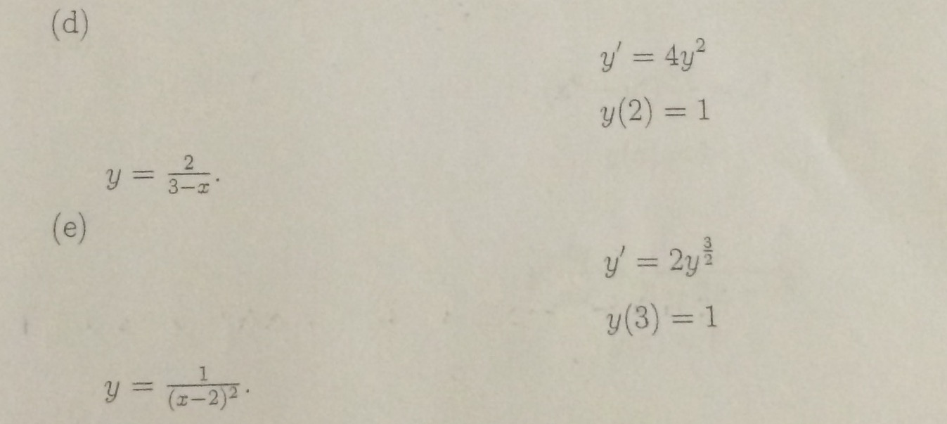 Solved Show that each function is a solution to the IVP. On | Chegg.com