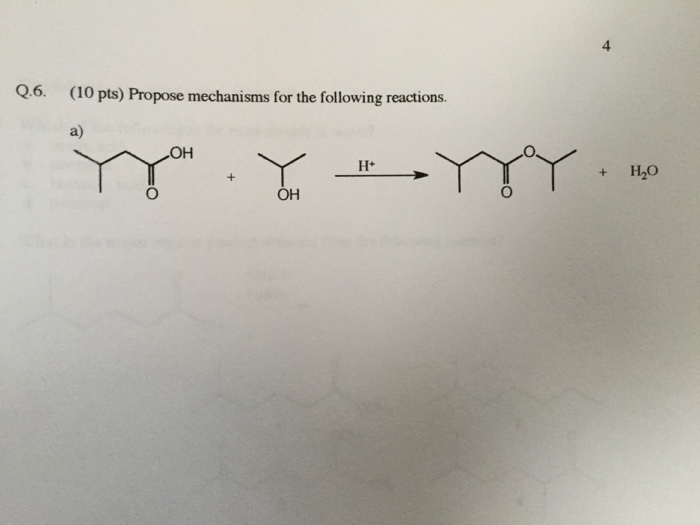 Solved Propose mechanisms for the following reactions. | Chegg.com