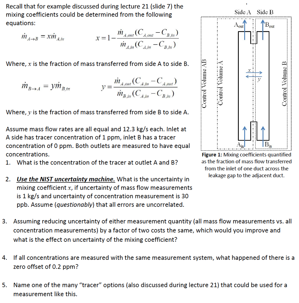 Calculation of integral mixing problem Mixing | Chegg.com