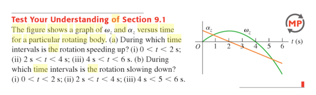 Solved Test Your Understanding of Section 9.1 The figure | Chegg.com