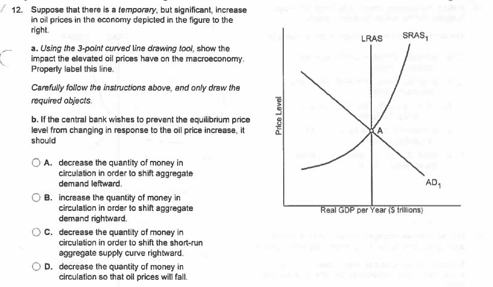 Solved Suppose that there is a temporary, but significant, | Chegg.com