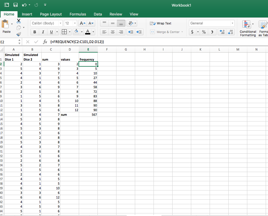 Solved Workbook1 Home Insert Page Layout Formulas Data | Chegg.com