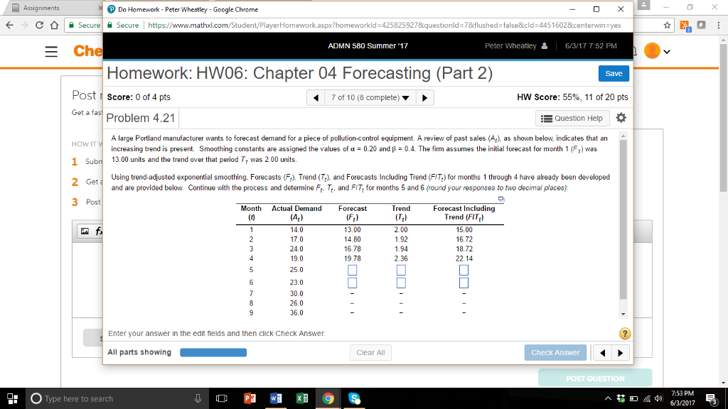 Solved Do Homework Peter Wheatley Google Chrome C Secure | Chegg.com