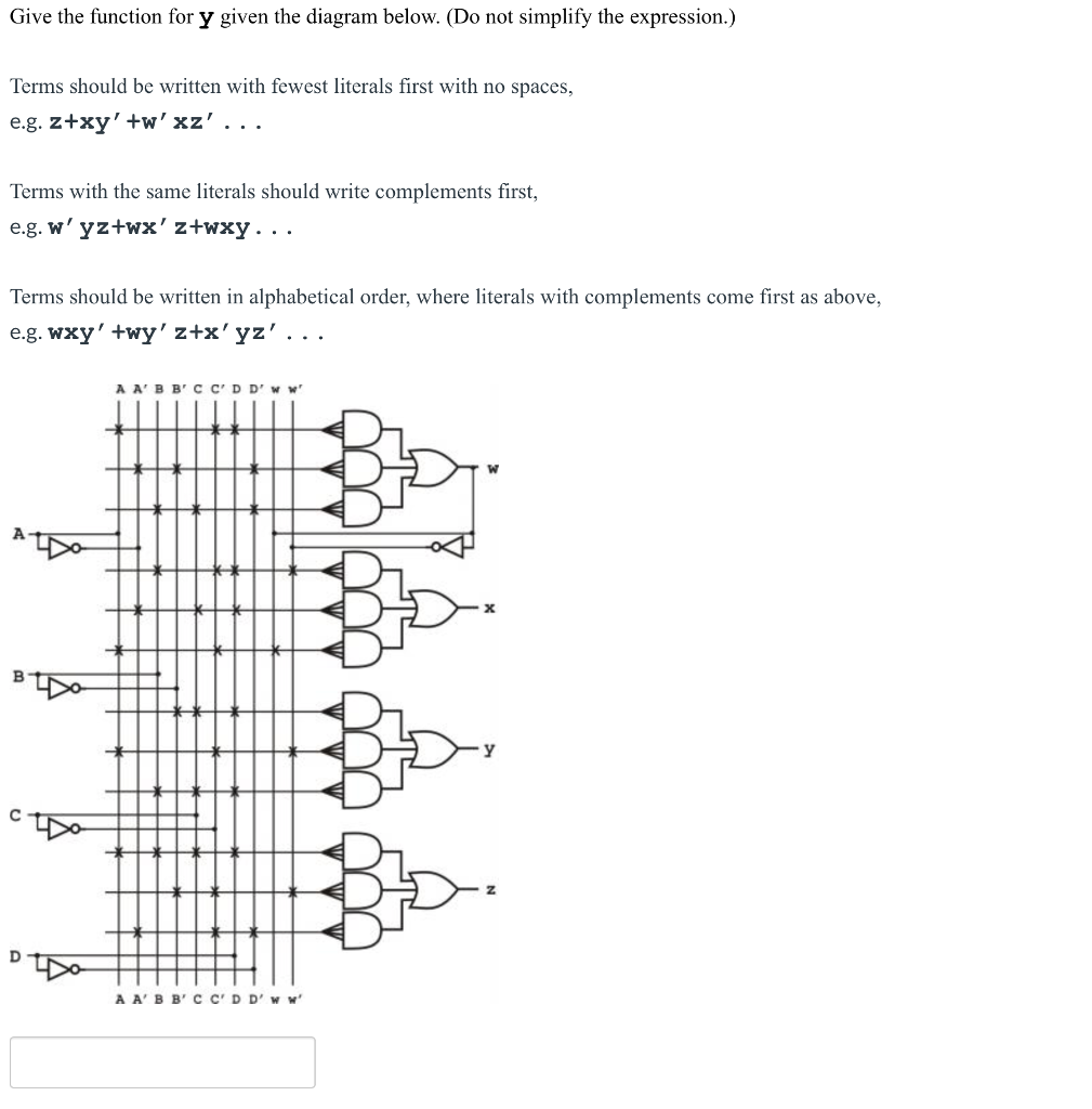 Solved Give the function for y given the diagram below. (Do | Chegg.com