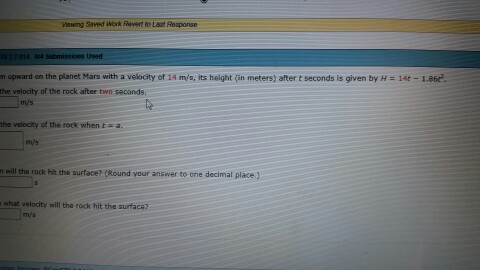 Solved -4 points SCalcET8 27.014 0/4 Submissions Used If a | Chegg.com