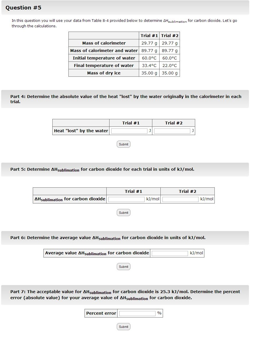 In this question you will use your data from Table | Chegg.com