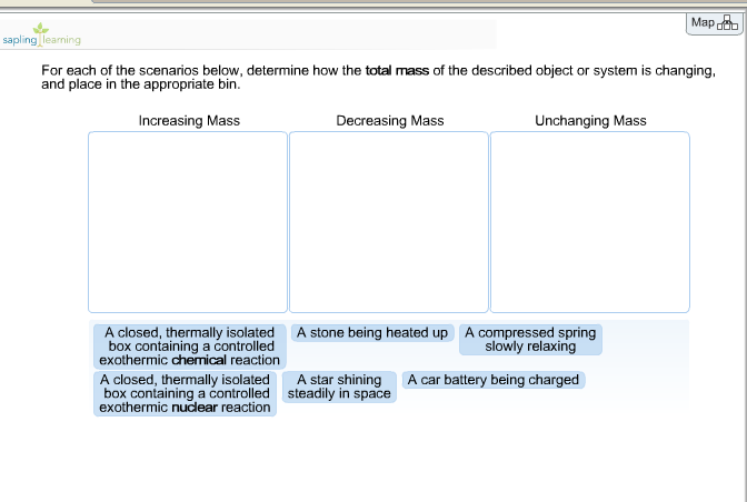 Solved Map Deb pling For each of the scenarios below, | Chegg.com
