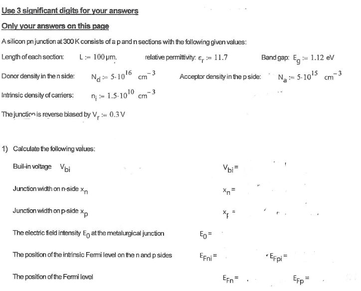 Solved Use 3 significant digits for your answers Onl A | Chegg.com