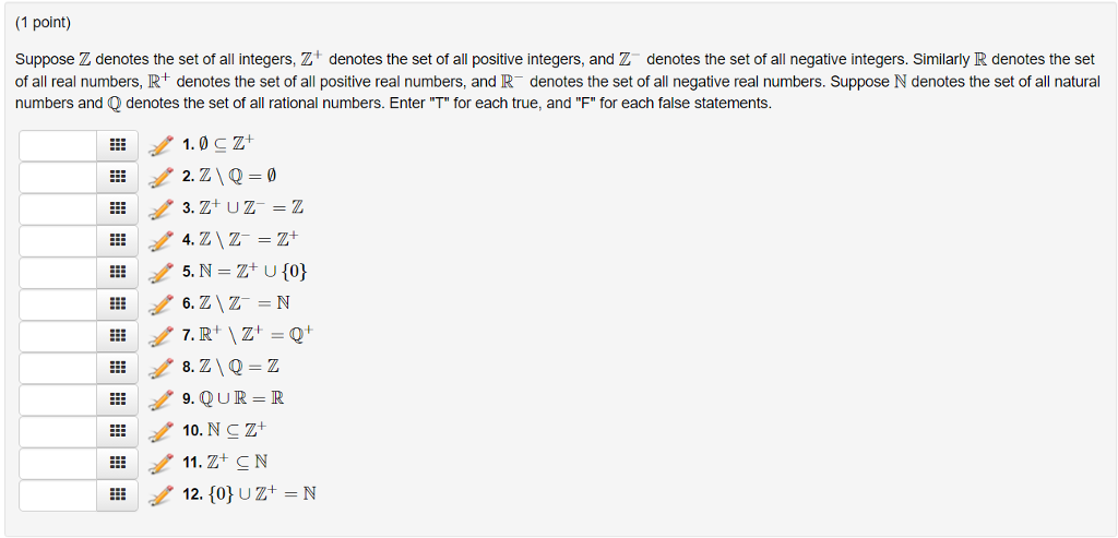 Solved Suppose Zopf denotes the set of all integers, Zopf^+ | Chegg.com Solved Suppose Zopf denotes the set of all integers, Zopf^+ | Chegg.com
