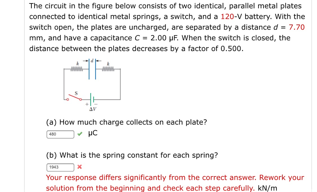 Solved The circuit in the figure below consists of two | Chegg.com